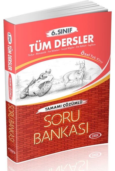 Data 6. Sınıf Tüm Dersler Çözümlü Soru Bankası Data 6. Sınıf Tüm Dersler Çözümlü Soru Bankası