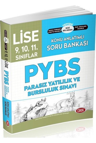 Data Yayınları PYBS Lise 9 10 11. Sınıflar Konu Anlatımlı Soru Bankası Data Yayınları PYBS Lise 9 10 11. Sınıflar Konu Anlatımlı Soru Bankası