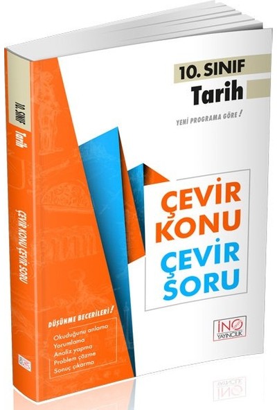 İnovasyon Yayınları 10. Sınıf Tarih Çevir Konu Çevir Soru İnovasyon Yayınları 10. Sınıf Tarih Çevir Konu Çevir Soru