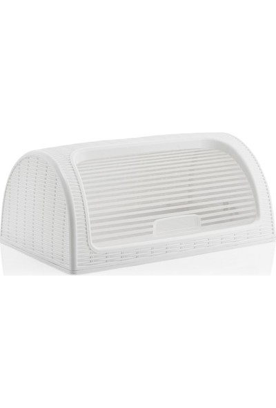 Dünya Plastik Ekmek Kutusu Beyaz Dünya Plastik Ekmek Kutusu Beyaz