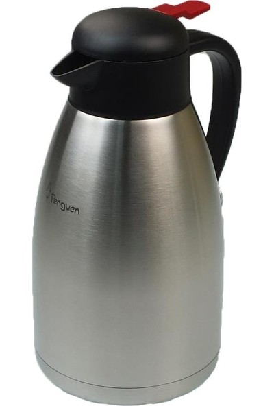 Penguen 1200B Çift Katlı Çelik Termos 2 Litre Çay Termosu Penguen 1200B Çift Katlı Çelik Termos 2 Litre Çay Termosu
