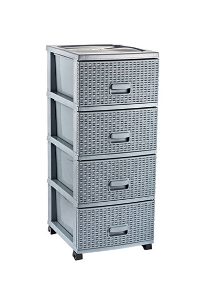 Hasırlı Plastik Komidin Sebzelik Çok Amaçlı