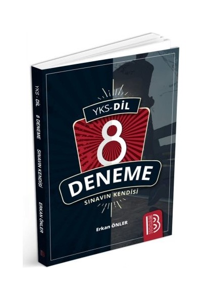 Benim Hocam Yayınları YKS-Dil 8 Deneme Sınavı (Efa Serisi)