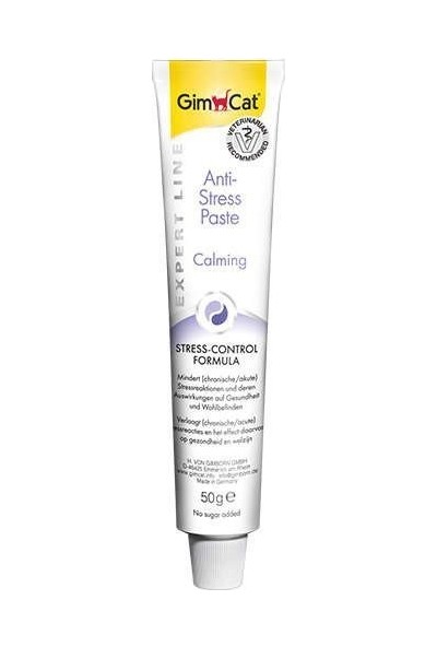 Gimcat Anti-Stress Paste Kedi Sakinleştirici Paste Macunu 50 gr Gimcat Anti-Stress Paste Kedi Sakinleştirici Paste Macunu 50 gr