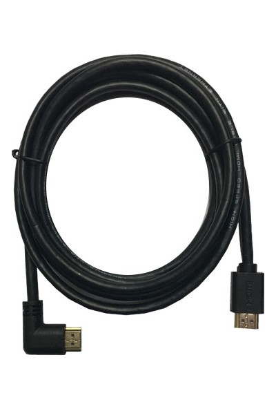 Oem HDMI L Tipi 90 Derece 3M Erkek Erkek Kablo Oem HDMI L Tipi 90 Derece 3M Erkek Erkek Kablo