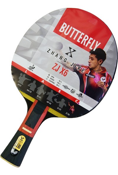 Zhang Jike X6 Hazır Masa Tenisi Raketi Zhang Jike X6 Hazır Masa Tenisi Raketi
