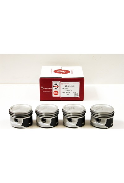 King Opel Mokka 1.4 A14Net Piston Segman Takımı Sdt King Opel Mokka 1.4 A14Net Piston Segman Takımı Sdt