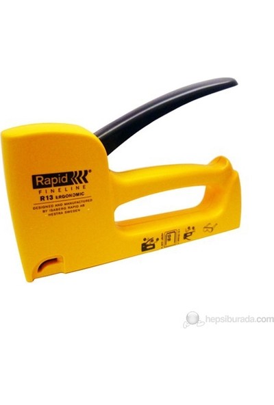 Rapid Zımba R13 Mekanik Tabanca Sarı 5000057
