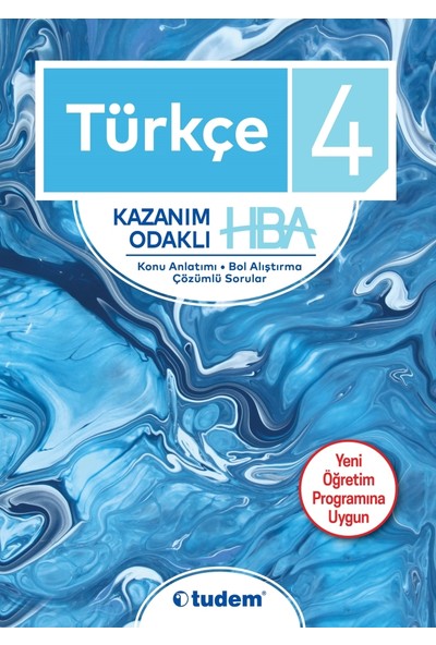 Tudem 4 Türkçe Kazanım Odaklı Hba Tudem 4 Türkçe Kazanım Odaklı Hba
