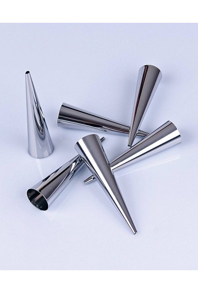 Küçük Kornet Kalıbı 6 Lı 9 Cm