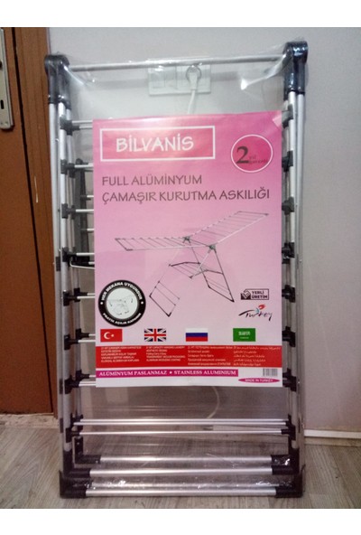 Kurutmalık Çamaşır Askısı Bilvanis Aliminyum