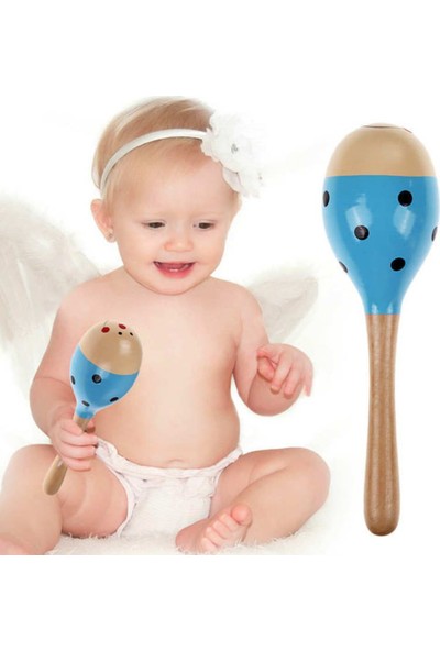Okcu Hediyelik Ahşap Marakas 20 cm Okcu Hediyelik Ahşap Marakas 20 cm