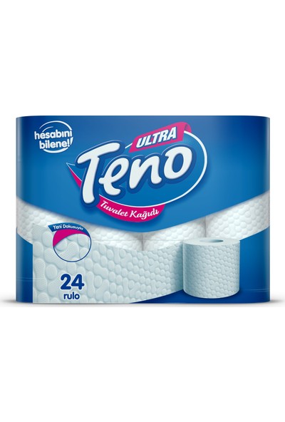 Teno Ultra Tuvalet Kağıdı 24’lü Teno Ultra Tuvalet Kağıdı 24’lü