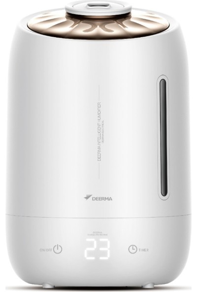 Deerma F600 Dijital Gümüş İyonlu Ultrasonik Buhar Makinası 5 lt Deerma F600 Dijital Gümüş İyonlu Ultrasonik Buhar Makinası 5 lt