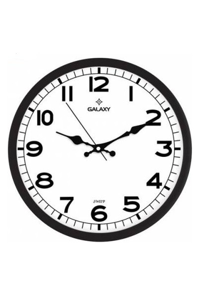 Galaxy 216-K Klasik Siyah Renk Duvar Saati 30 cm Galaxy 216-K Klasik Siyah Renk Duvar Saati 30 cm