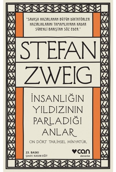 İnsanlığın Yıldızının Parladığı Anlar - Stefan Zweig
