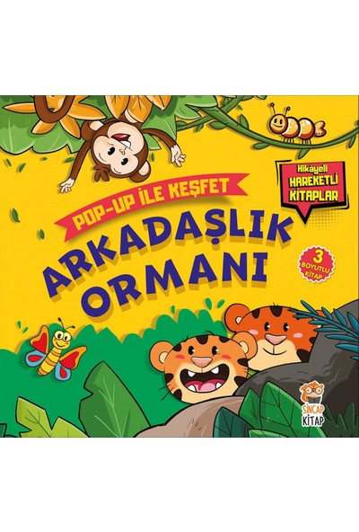 Arkadaşlık Ormanı / Popup İle Keşfet (Hikayeli Hareketli Kitaplar) - M.Sacide Kafalı Arkadaşlık Ormanı / Popup İle Keşfet (Hikayeli Hareketli Kitaplar) - M.Sacide Kafalı