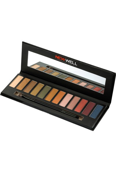 New Well Porselen Make-Up Far Paleti 12'lı New Well Porselen Make-Up Far Paleti 12'lı