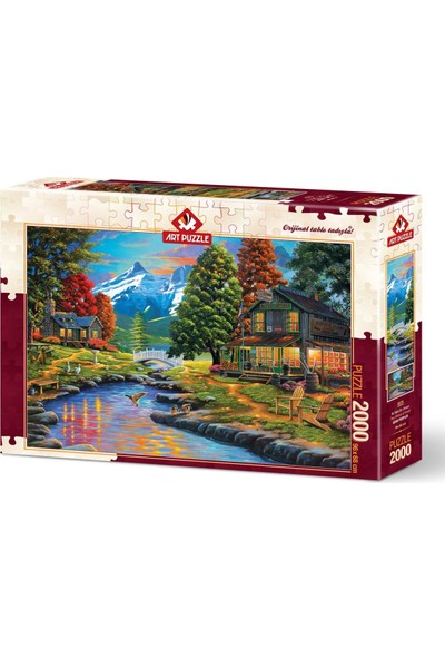 Art Puzzle İki Yaka Bir Orman 2000 Parça Puzzle Art Puzzle İki Yaka Bir Orman 2000 Parça Puzzle