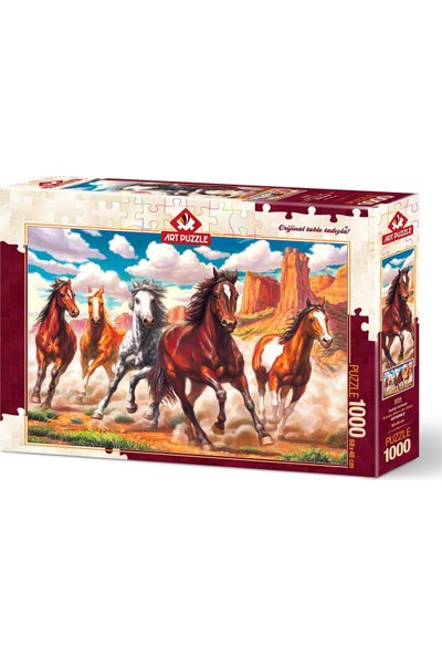 Art Puzzle Vadide Dörtnala 1000 Parça Puzzle