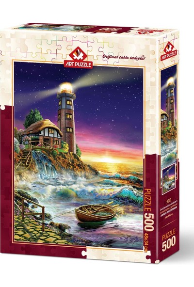 Art Puzzle Deniz Fenerinden Günbatımı 500 Parça Puzzle Art Puzzle Deniz Fenerinden Günbatımı 500 Parça Puzzle