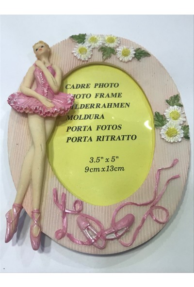 Krc Pembe Balerin Model Resim Çerçevesi Krc Pembe Balerin Model Resim Çerçevesi