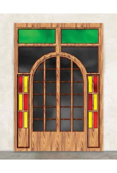 Eshel Maket Dikdörtgen Kapı A 1/200 - 3'lü Eshel Maket Dikdörtgen Kapı A 1/200 - 3'lü