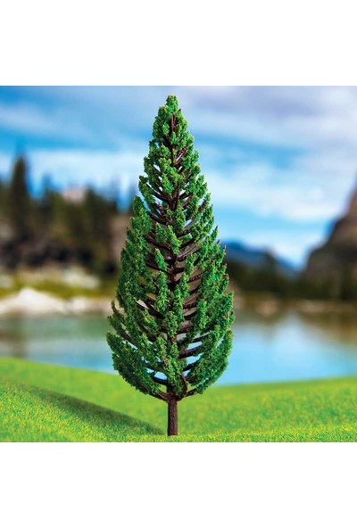 Eshel Maket Akdeniz Selvisi 7,5cm - 3'lü