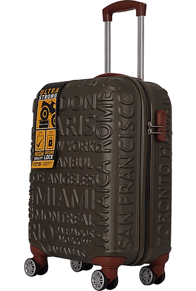 ÇÇS 5167 Abs Kabin Boy Valiz Yeşil ÇÇS 5167 Abs Kabin Boy Valiz Yeşil