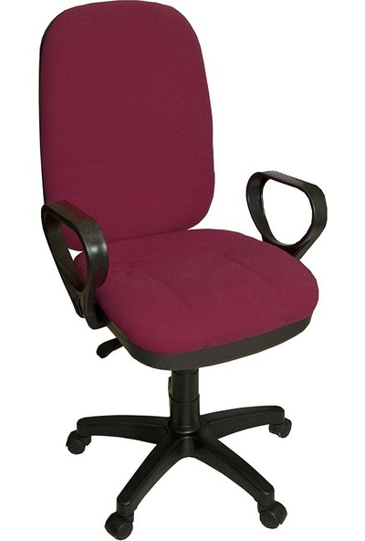 Ofisin Hazır Maestro Müdür Koltuk Kumaş Bordo