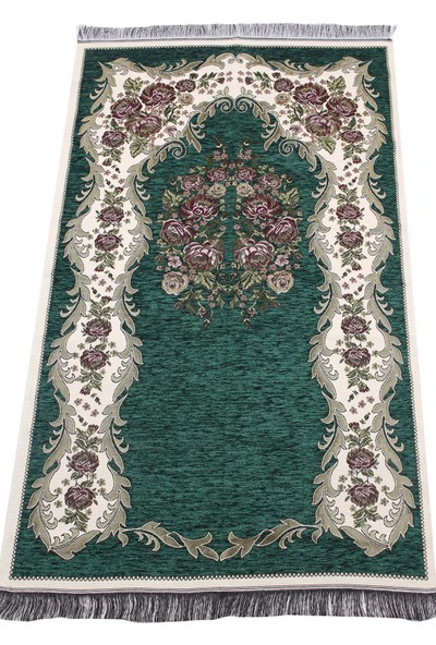 İhvan Lüks Gülce Şönil Seccade 0261 Yeşil