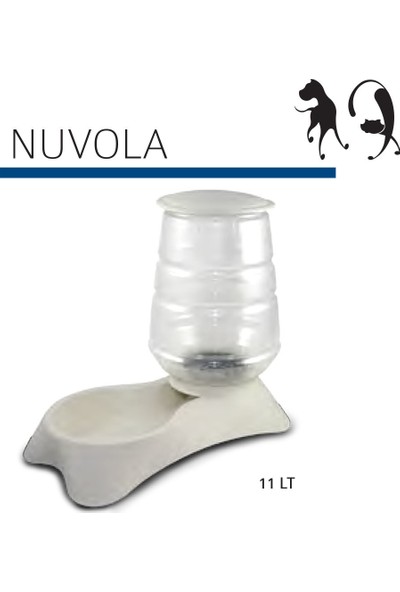 Mp Bergamo Hazneli Kedi Köpek Mama Kabı 11 Litre Mp Bergamo Hazneli Kedi Köpek Mama Kabı 11 Litre