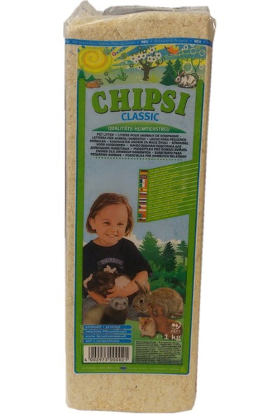 Chipsi Classic Doğal Kemirgen Talaşı 1000 Gr (15 Lt)