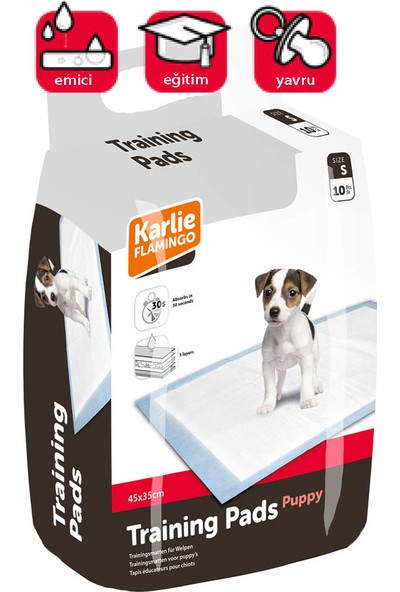 Karlie Yavru Köpek Çiş Pedi S 45X35 Cm 10Lu