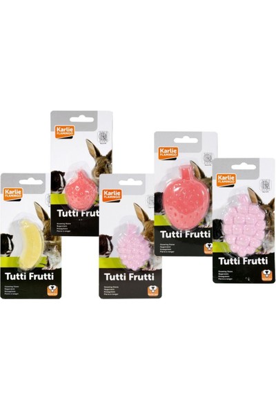 Karlie Kemirme Taşi Çilek 65Gr Karlie Kemirme Taşi Çilek 65Gr