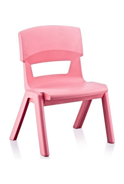 Irak Plastik Jumbo Çocuk Sandalye No1 Küçük Pembe