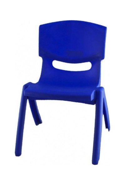 Irak Plastik Jumbo Çocuk Sandalye No:1 Küçük Mavi