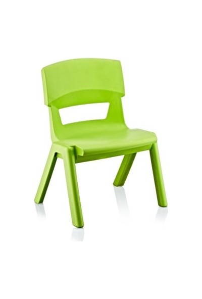 Irak Plastik Jumbo Çocuk Sandalye No1 Küçük Yeşil