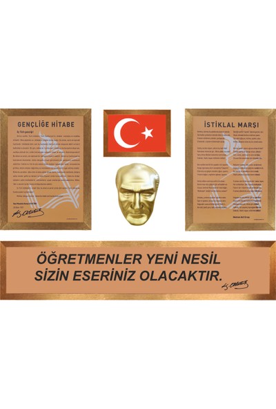 Meteor Atatürk Köşesi 5 Li Set Ant 294