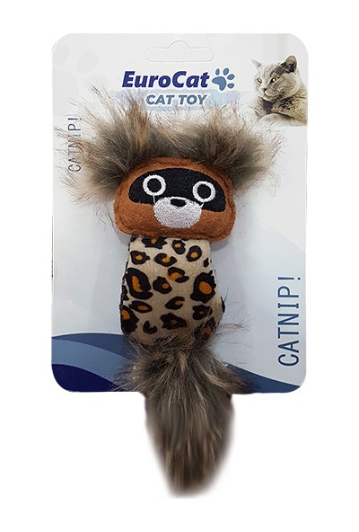 Eurocat Kedi Oyuncağı Leopar Sincap 16 cm Eurocat Kedi Oyuncağı Leopar Sincap 16 cm