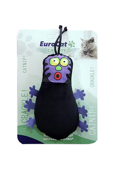 Eurocat Kedi Oyuncağı Siyah Tırtıl 11 cm Eurocat Kedi Oyuncağı Siyah Tırtıl 11 cm