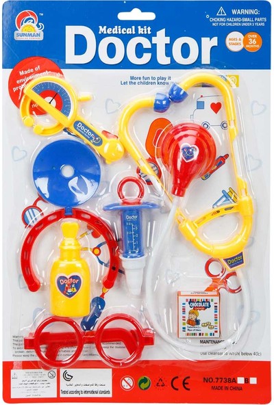 Junior Doc. Doktor Seti 8 Parça Junior Doc. Doktor Seti 8 Parça