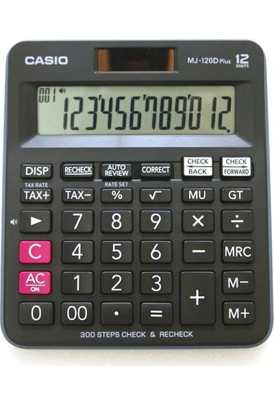 Casio Hesap Makinesi Masaüstü Mj-120Dplus 12 Hane