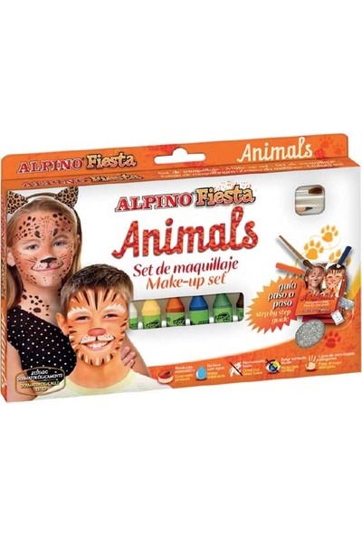 Alpıno Yüz Boyama Seti Fıesta Animals Dl-111