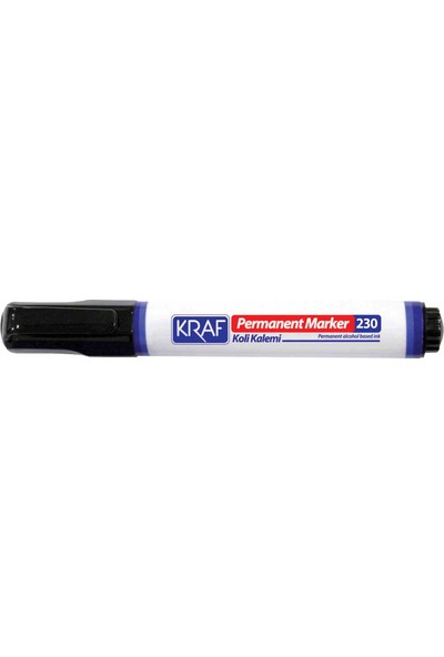 Kraf Permanent Markör Kesik Uc 230 Siyah Kraf Permanent Markör Kesik Uc 230 Siyah