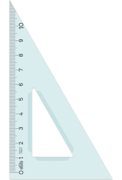 Hatas Gönye Teknik Resim Acryl 12/60 00550 Hatas Gönye Teknik Resim Acryl 12/60 00550