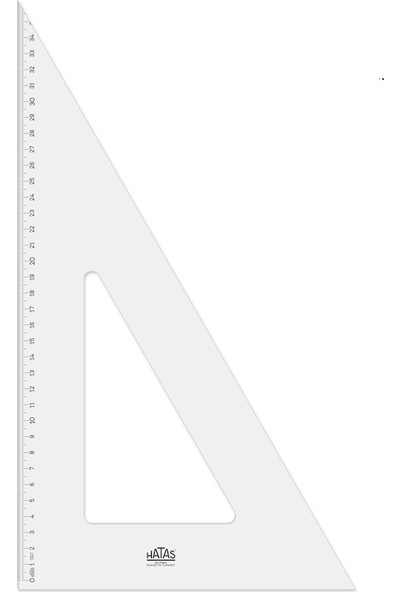 Hatas Gönye Teknik Resim Acryl 37/60 00650 Hatas Gönye Teknik Resim Acryl 37/60 00650