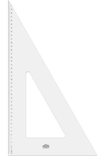 Hatas Gönye Teknik Resim Acryl 42/60 00670 Hatas Gönye Teknik Resim Acryl 42/60 00670