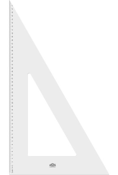 Hatas Gönye Teknik Resim Acryl 50/60 00690 Hatas Gönye Teknik Resim Acryl 50/60 00690