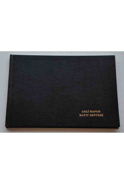 Dilman Adli Rapor Kayıt Defteri 96 Yaprak